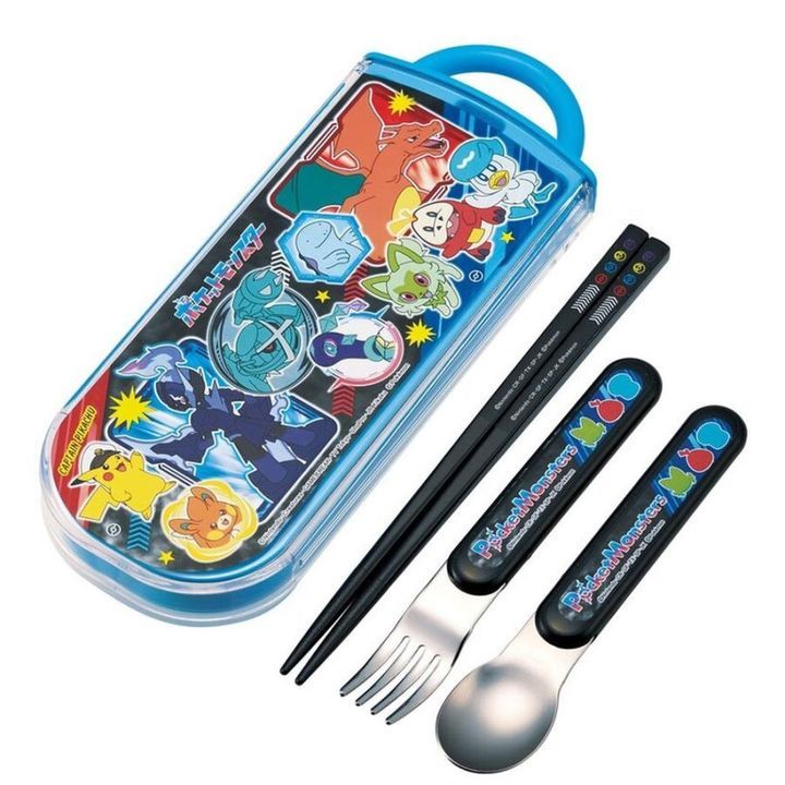 YESASIA: Pocket Monster Cutlery Set with Case - Skater - Lifestyle ...