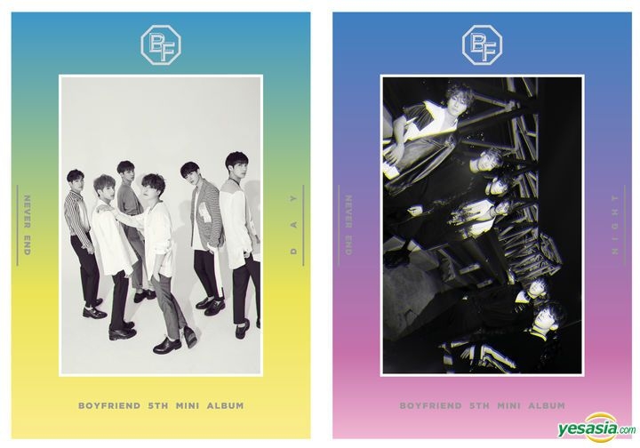 YESASIA: Boyfriend Mini Album Vol. 5 - Never End (Random Version) CD ...