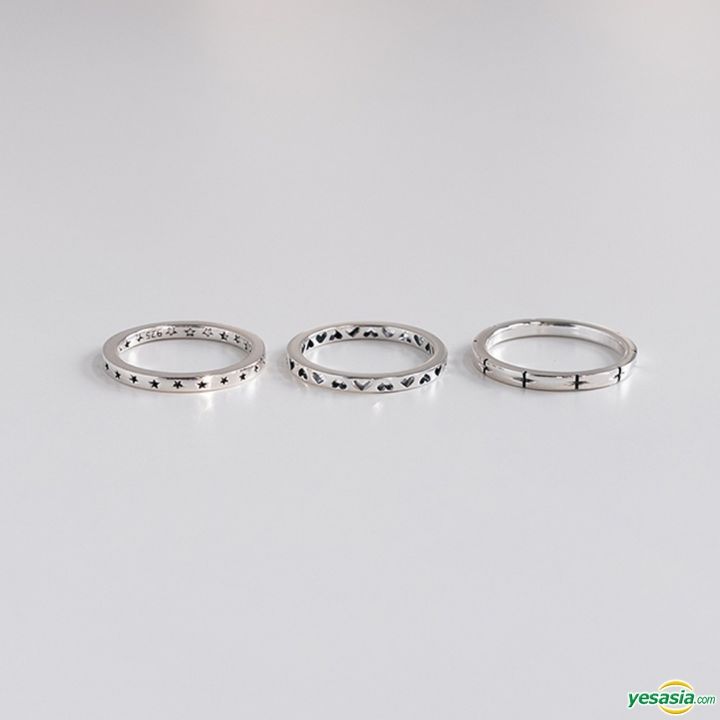 YESASIA: ATEEZ : Sung Hwa Style - Amas Ring (925 Silver) (Star) (No.13 ...