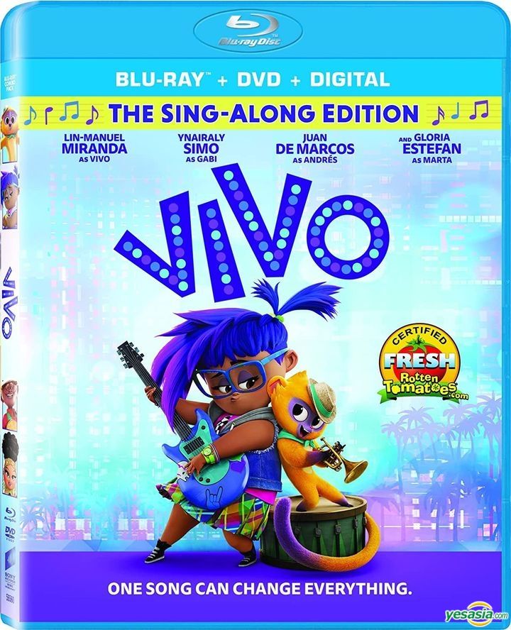 YESASIA: VIVO (2021) (Blu-ray + DVD + Digital) (US Version) Blu-ray ...