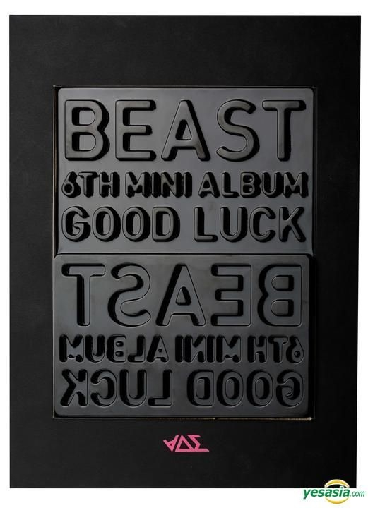 YESASIA: BEAST Mini Album Vol. 6 - Good Luck (Black Version) CD - BEAST ...