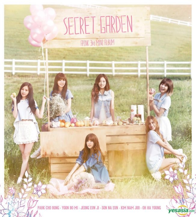 YESASIA: APink Mini Album Vol. 3 - Secret Garden + Poster in Tube CD ...