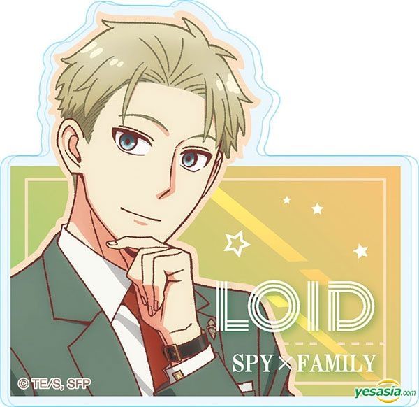 YESASIA: Spy x Family : Vintage Series Rotate Clip Stand Loid Forger ...
