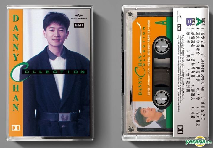 YESASIA : Danny Chan Collection (卡帶) - 陳百強, 環球唱片(香港) - 粵語音樂 - 郵費全免 - 北美網站
