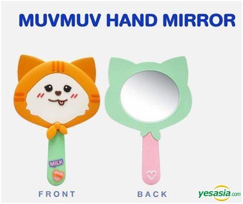 YESASIA: Milk & Love : MuvMuv - Hand Mirror Celebrity Gifts,PHOTO ...