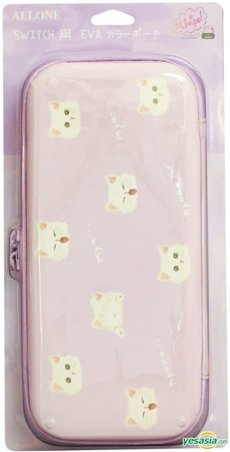 YESASIA: Nintendo Switch / OLED EVA Color Pouch #Unipo Q-LiA (Cat) (Japan Version) - - Nintendo ...