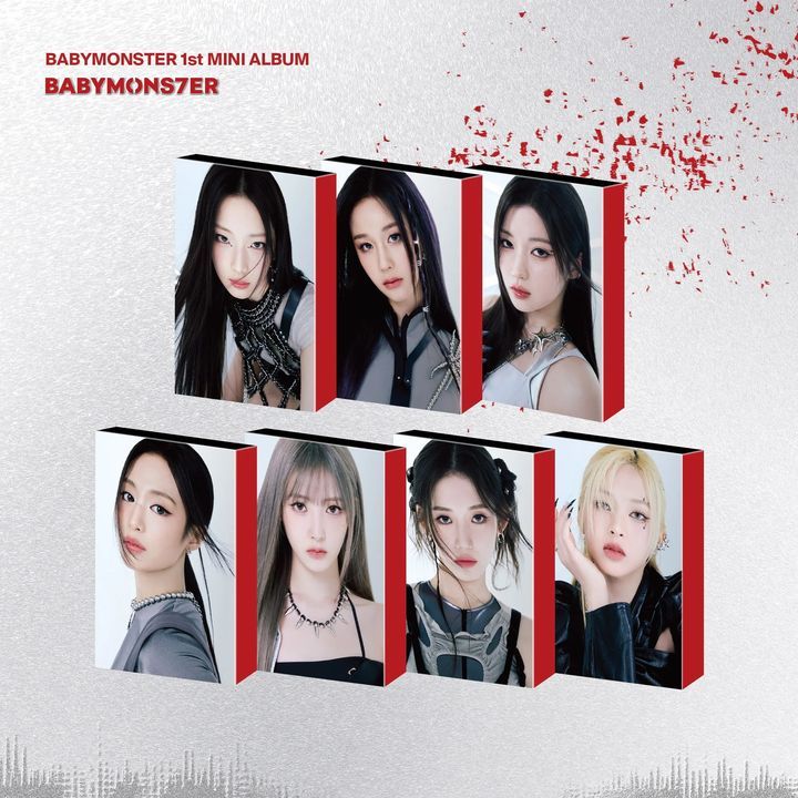 YESASIA: BABYMONSTER Mini Album Vol. 1 - BABYMONS7ER (YG TAG ALBUM Version) (PHARITA Version ...