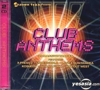 YESASIA: Club Anthems CD - Various Artists, avex trax - Western / World ...