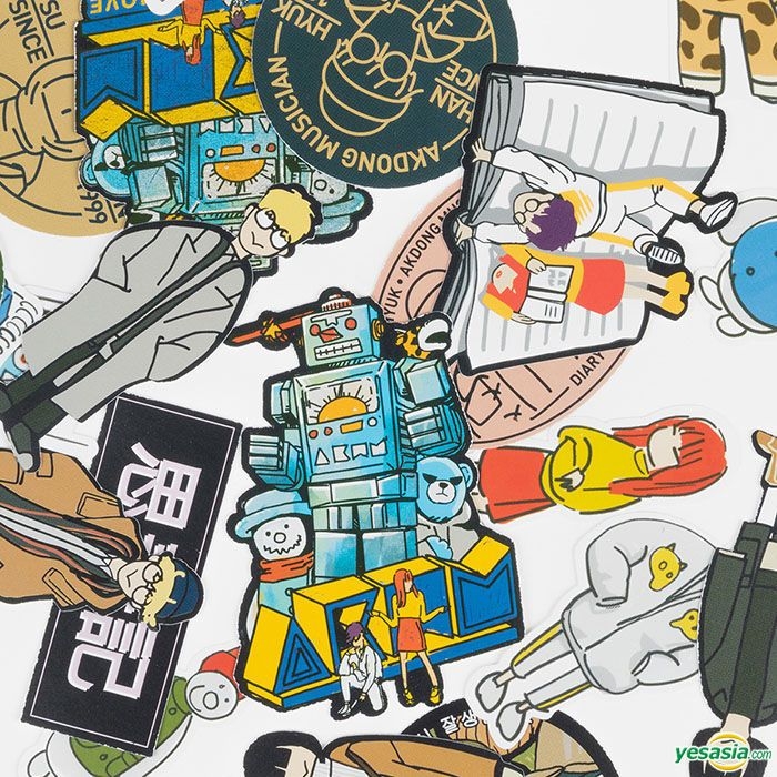 YESASIA: Akdong Musician - AKMU Sticker Set Celebrity Gifts,GROUPS ...