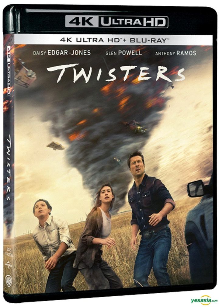 YESASIA: Twisters (2024) (4K Ultra HD + Blu-ray) (Hong Kong Version) Blu-ray - Glen Powell ...