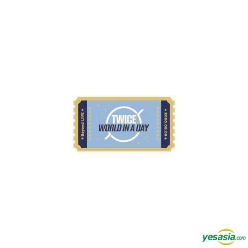YESASIA: Twice 2020 Online Concert 'World in A Day' Official Goods - Badge FEMALE STARS,GROUPS ...