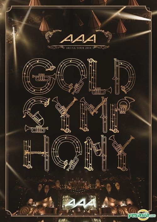 YESASIA : AAA ARENA TOUR 2014 -Gold Symphony- (2DVD) (台灣版) DVD - AAA - 日語演唱會及MV - 郵費全免