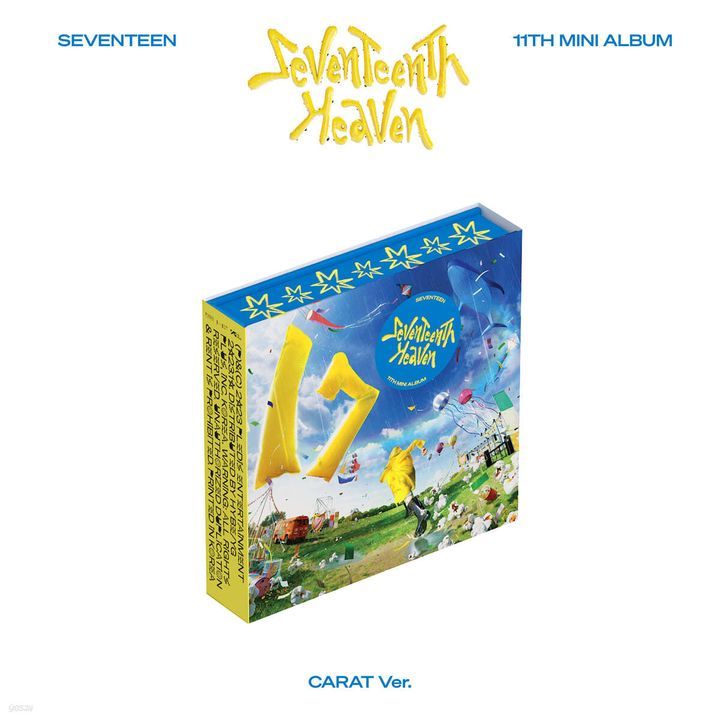 YESASIA: Seventeen Mini Album Vol. 11 - SEVENTEENTH HEAVEN (CARAT ...