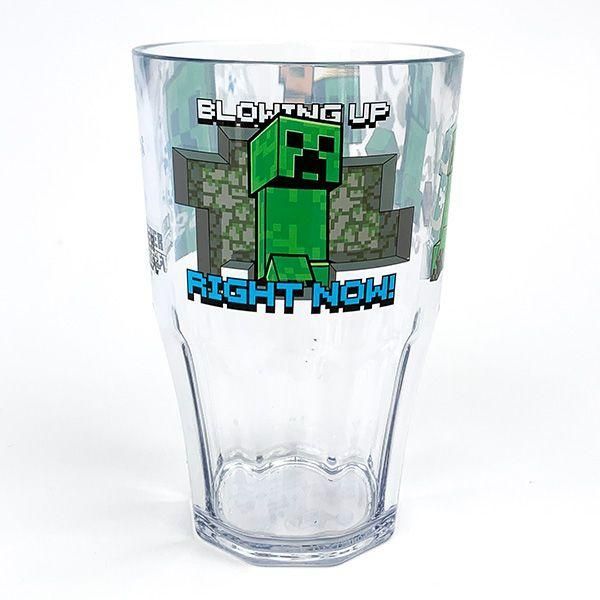 YESASIA: Minecraft Clear Plastic Cup 380ml (Creeper) - K Company ...