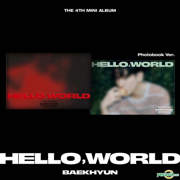 YESASIA: Baek Hyun Mini Album Vol. 4 - Hello, World (Photobook Version ...