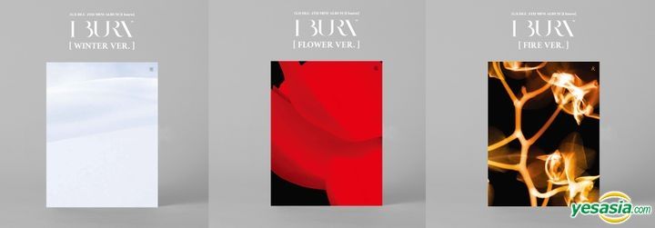 YESASIA: (G)I-DLE Mini Album Vol. 4 - I burn (Winter + Flower + Fire ...