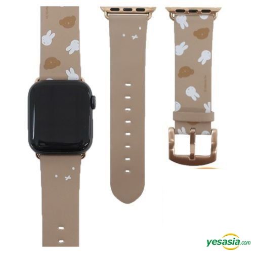YESASIA: Miffy : Apple Watch Leather Band (Miffy & Boris) (for 41/40 ...