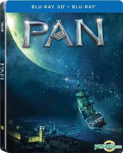 YESASIA: Pan (2015) (Blu-ray) (2D + 3D) (Steelbook) (Hong Kong Version) Blu-ray - Garrett ...