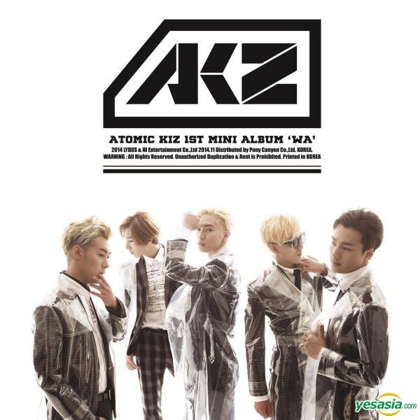 YESASIA: Atomic Kiz Mini Album Vol. 1 - WA (All Members Autographed CD ...