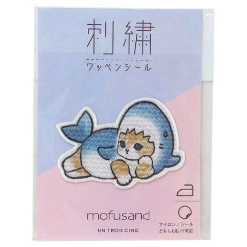 YESASIA: mofusand Embroidered Patch Seal (Shark) - HASAGO - Lifestyle ...