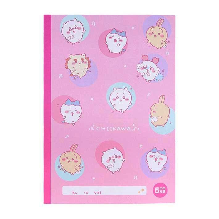 YESASIA: Chiikawa B5 Gird Notebook (Pink) - SUN-STAR Stationery ...