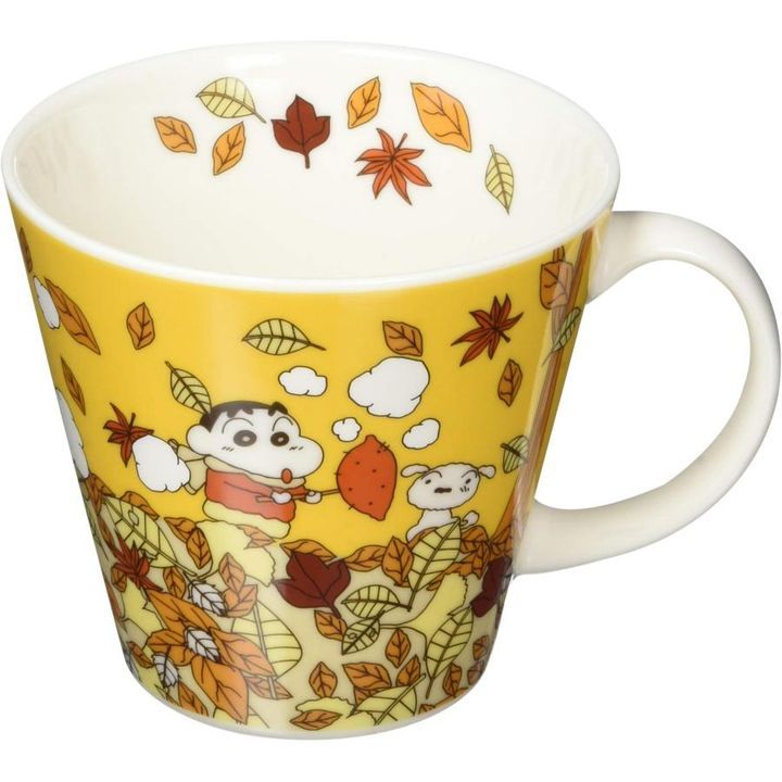 YESASIA: Crayon Shin-Chan CRAYON STYLE Ceramics Mug 340ml (Autumn ...