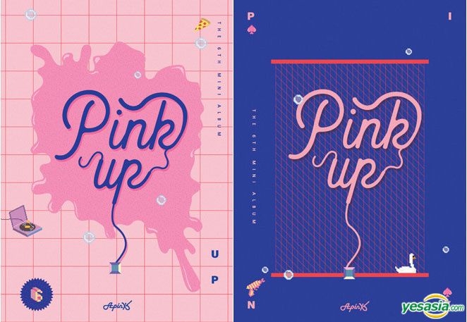 YESASIA: Apink Mini Album Vol. 6 - Pink Up (A + B Ver.) CD - Apink ...
