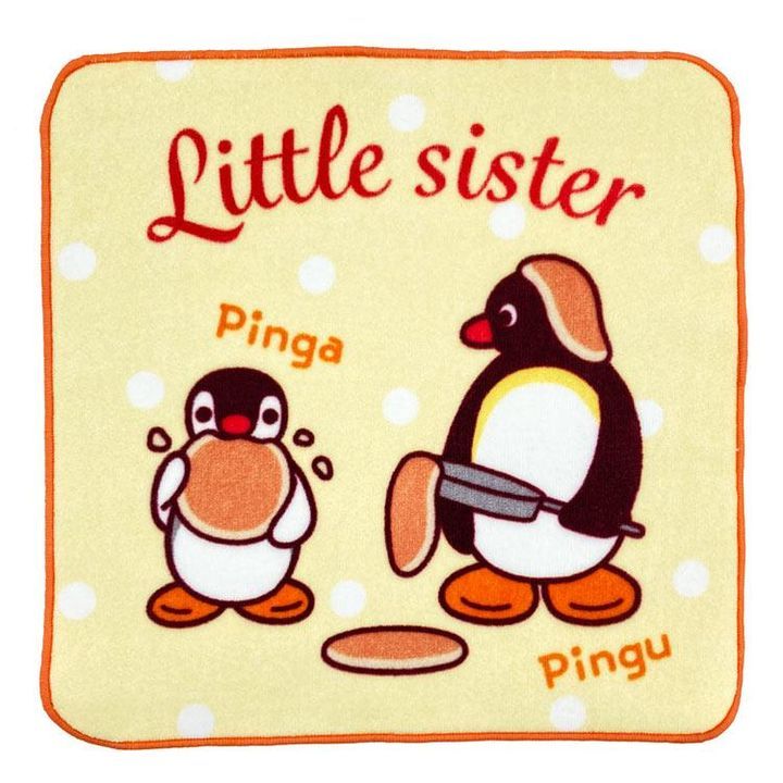 YESASIA: Pingu Hand Towel (25×25cm) (Pancake) - Hayashi - Lifestyle ...