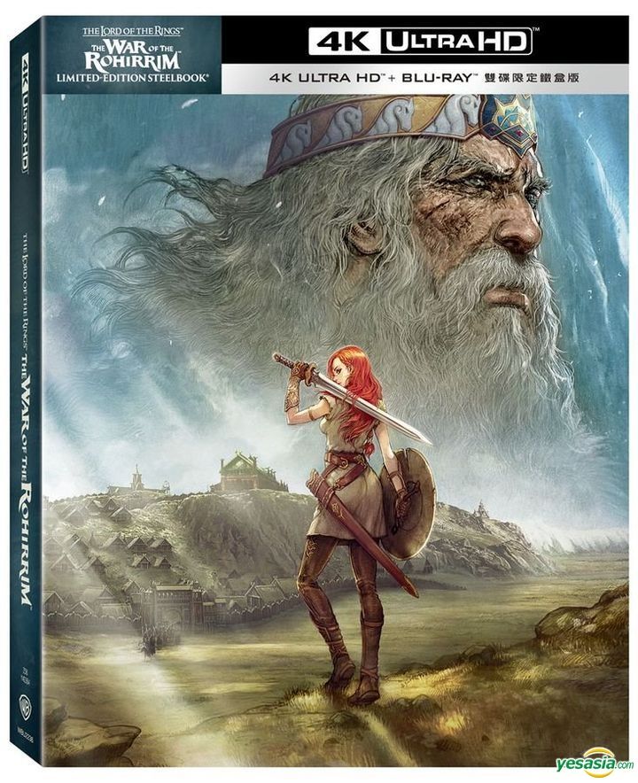 YESASIA: Lord Of The Rings: The War Of The Rohirrim (2024) (4K Ultra HD + Blu-ray) (Steelbook ...