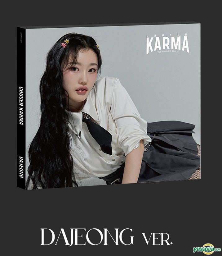 YESASIA: PIXY Mini Album Vol. 4 - CHOSEN KARMA (Digipack Version) (Da ...