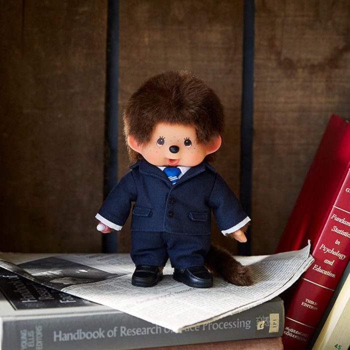 YESASIA: Sekiguchi Monchichi Plush Toy CEO Version - Sekiguchi ...
