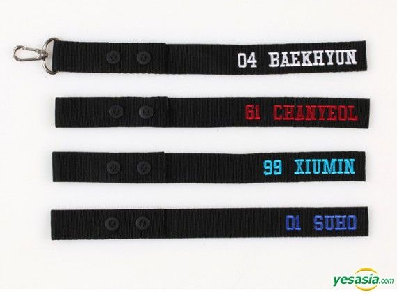 YESASIA : EXO PLANET #4 - The ElyXiOn dot Official Goods - Name Tag ...