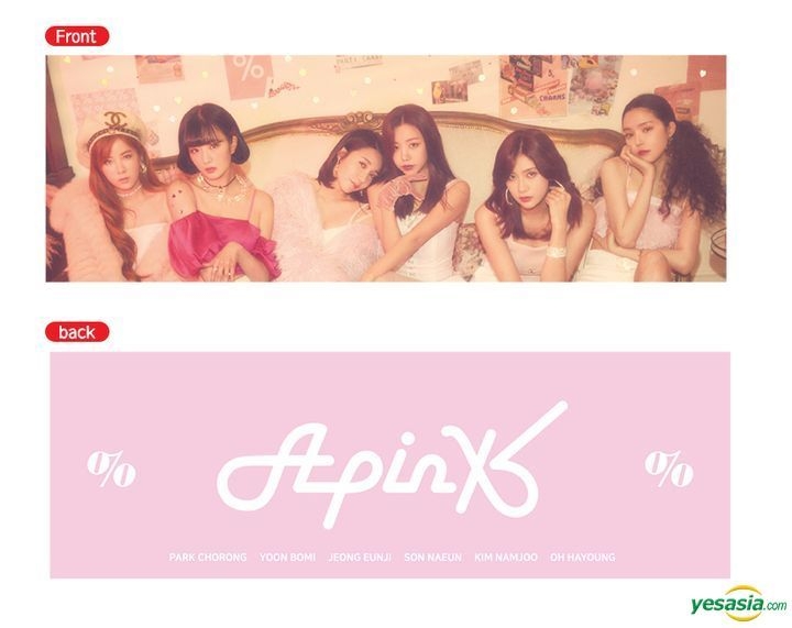YESASIA: Apink 8th Mini Album Official Slogan Celebrity Gifts,GROUPS ...
