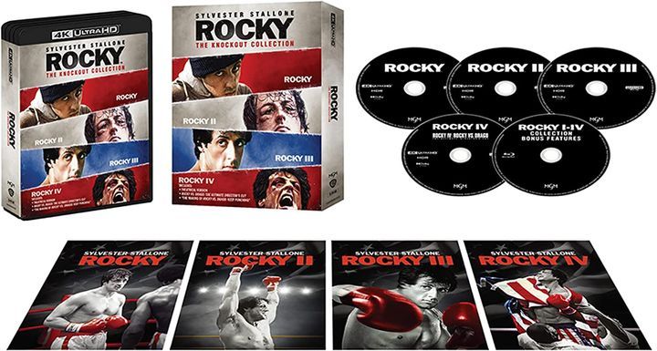 YESASIA: ROCKY The Knock out Collection [4K Ultra HD Blu-ray] (Japan ...