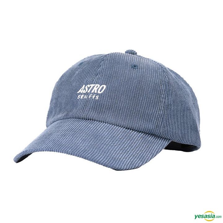 YESASIA: Astro Stuffs - Corduroy Logo Cap (Blue) Celebrity Gifts,PHOTO ...