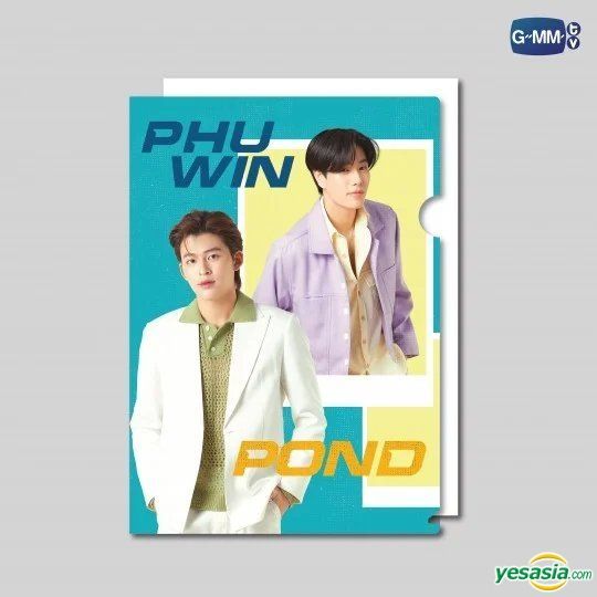 YESASIA: Blooming Series - Pond & Phuwin Folder PHOTO/POSTER,Celebrity ...