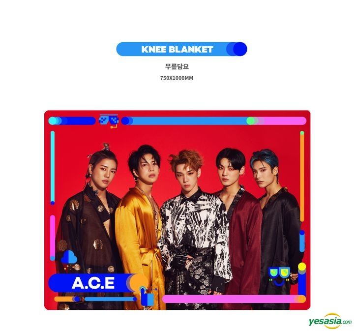 YESASIA: A.C.E - KCON:TACT Season 2 Official MD (Knee Blanket) PHOTO ...