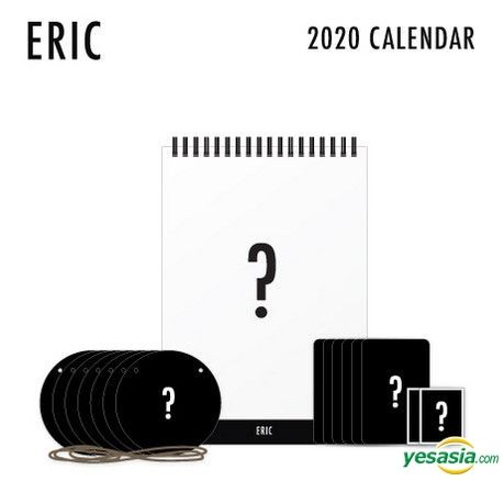 YESASIA: Eric 2020 Calendar CALENDAR,PHOTO/POSTER,MALE STARS,GIFTS ...