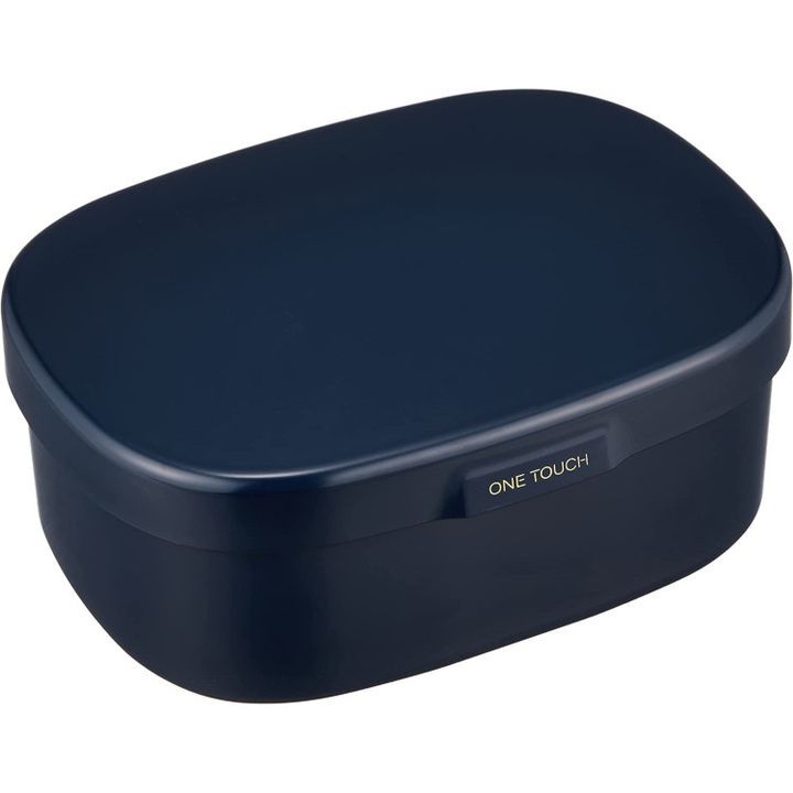 YESASIA: Hakoya One Touch Lunch Box M 600ml (Navy) - Hakoya - Lifestyle & Gifts - Free Shipping