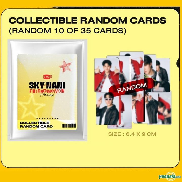 YESASIA: SKY NANI Frienomenon Fancon - Collectible Random Cards Celebrity Gifts,PHOTO/POSTER ...
