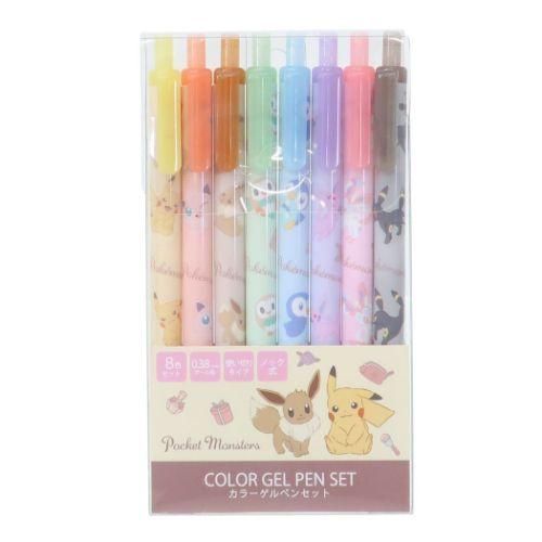YESASIA: Pokemon Gel Pen 8 Colors Set - Kamio Japan - Lifestyle & Gifts ...