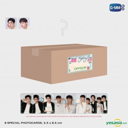 YESASIA: GMMTV : Mystery Box 2025 - Off & Gun Celebrity Gifts,PHOTO/POSTER - Off Jumpol ...