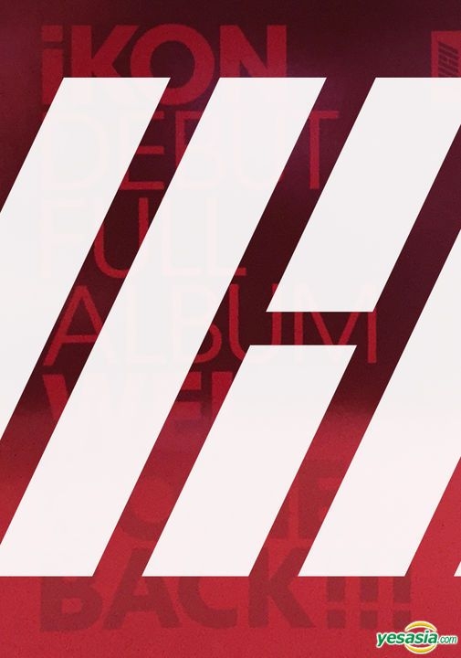 YESASIA: iKON Debut Full Album - Welcome Back (Red) CD - iKON, YG ...