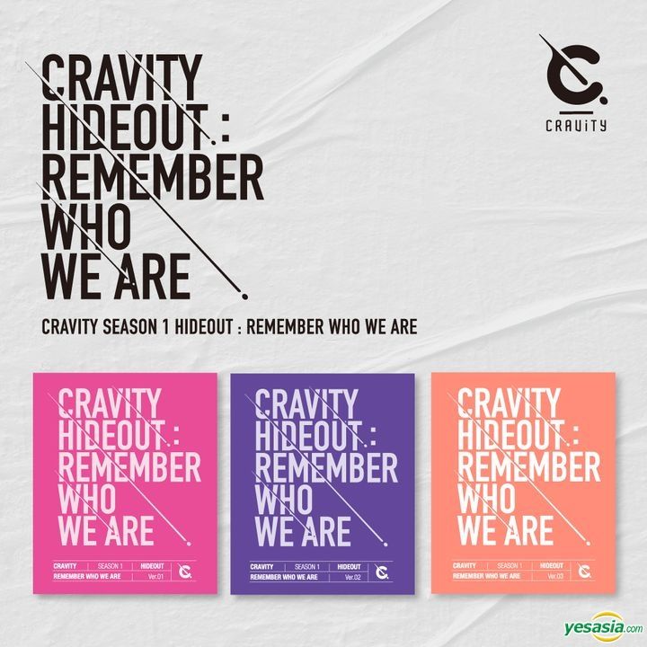 YESASIA: Cravity - Season 1 HIDEOUT: Remember Who We Are (Version 1 + 2 ...