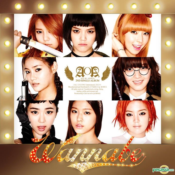 YESASIA: AOA Single Album Vol. 2 - Wanna Be CD - AOA (Korea), FNC ...