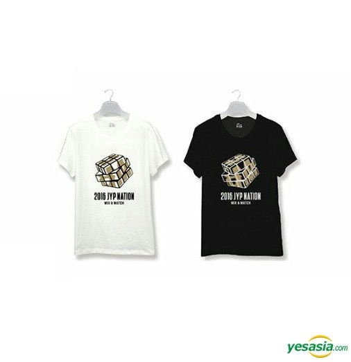 YESASIA: JYP Nation 2016 Mix & Match Official Goods - T-Shirts (White ...