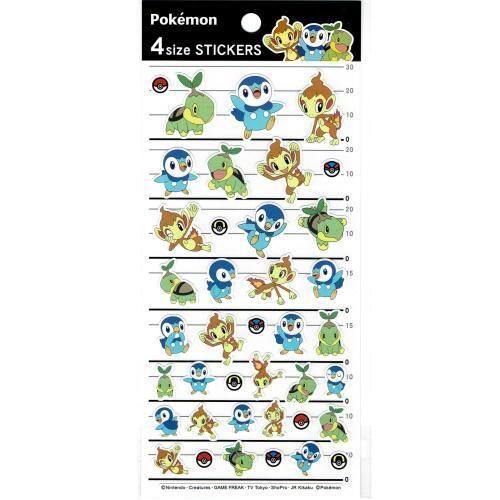 YESASIA: Pokemon Sticker Pokemon World/Sinnoh - Kamio Japan - Lifestyle ...