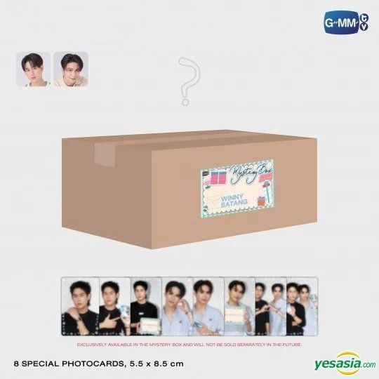 YESASIA: GMMTV : Mystery Box 2025 - Winny & Satang PHOTO/POSTER,Celebrity Gifts - Satang ...