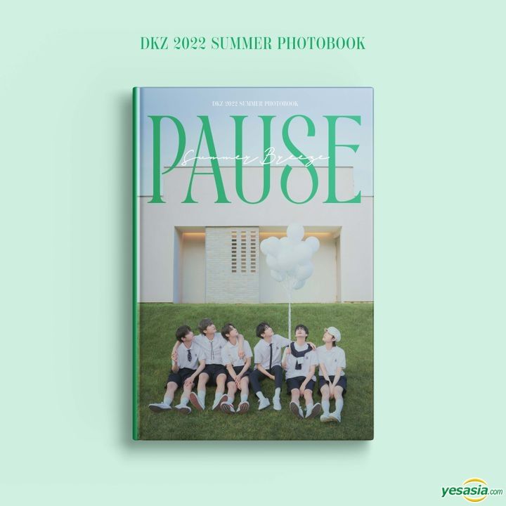 YESASIA: DKZ 2022 Summer Photobook - PAUSE + Poster in Tube MALE STARS ...