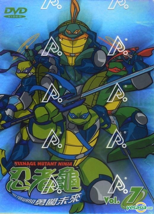 YESASIA: Teenage Mutant Ninja - Fast Forward (DVD) (Vol.7) (Taiwan ...